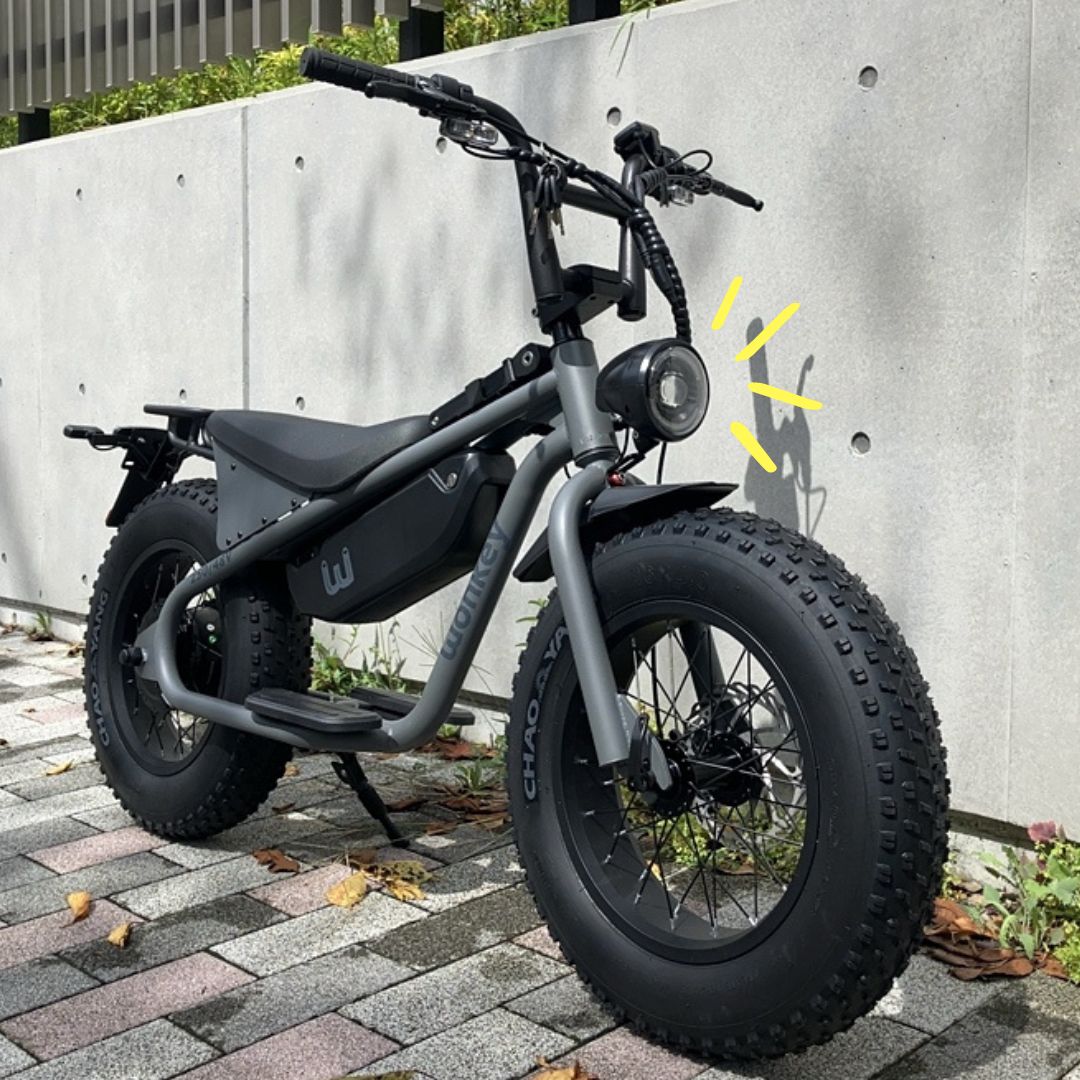wonkey BIGヘッドライト発売 – wobikes